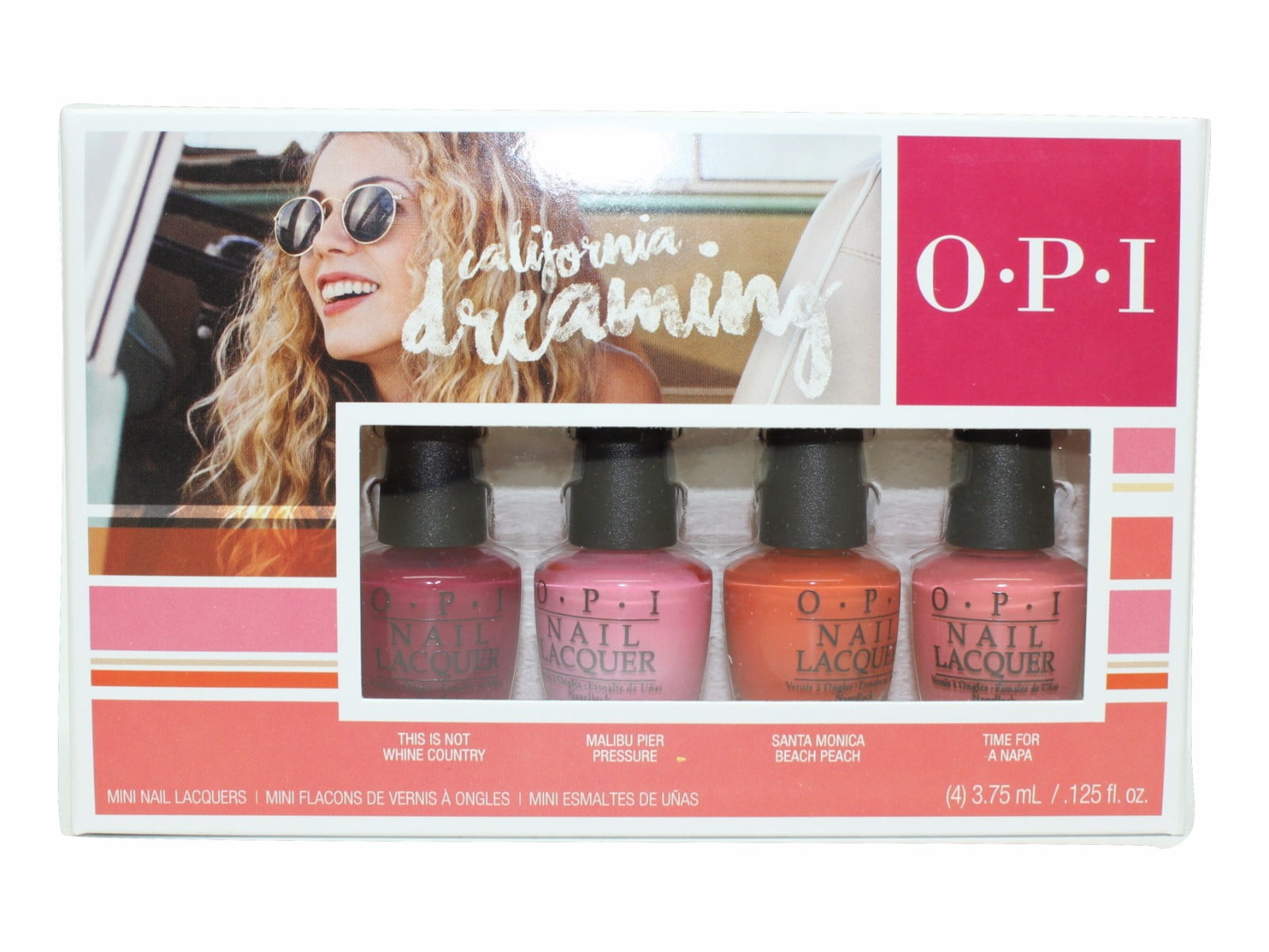 Opi Nail Polish Mini Pack 4 X 0125 Oz