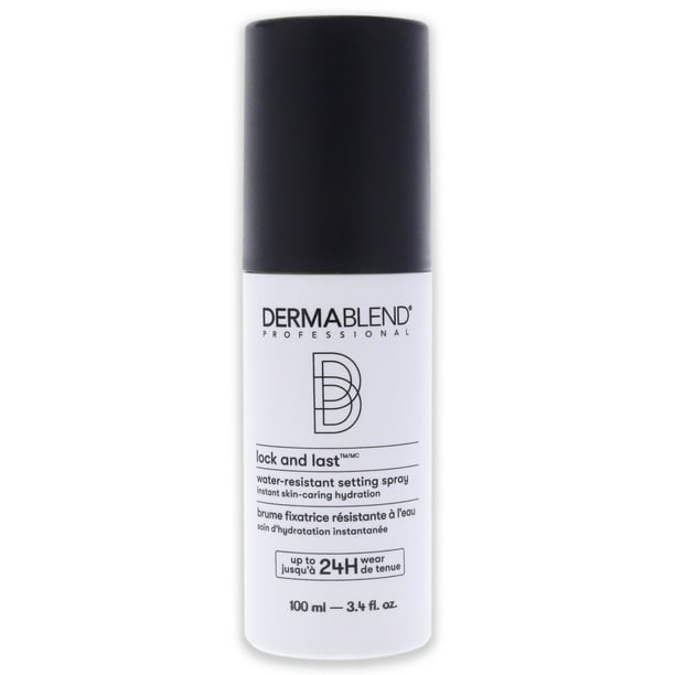 Dermablend Lock and Last Water-Resistant Setting Spray , 3.4 oz Setting ...