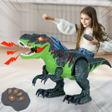 Free Shipping! JBee Ctrl Remote Control Dinosaur Toys for Kids Boys Girls Walking Robot RC T-Rex ...