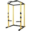 ULTRA FUEGO Power Cage - Multi-Functional Rack with J-Hooks, Dip ...