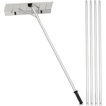 Costway Lightweight Roof Rake Snow Removal Tool 20FT Adjustable ...