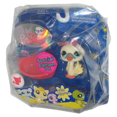 Littlest Pet Shop Swan Happiest (2008) Hasbro Toy Figure #996 ...