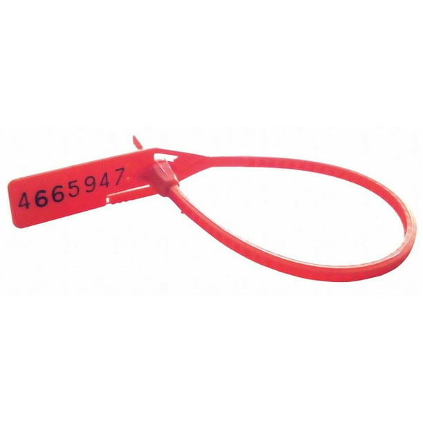 Cortech Cinch-up Locking Seal,Red,PK100 PCPTS857 PCPTS857 ZO-G4916161 ...