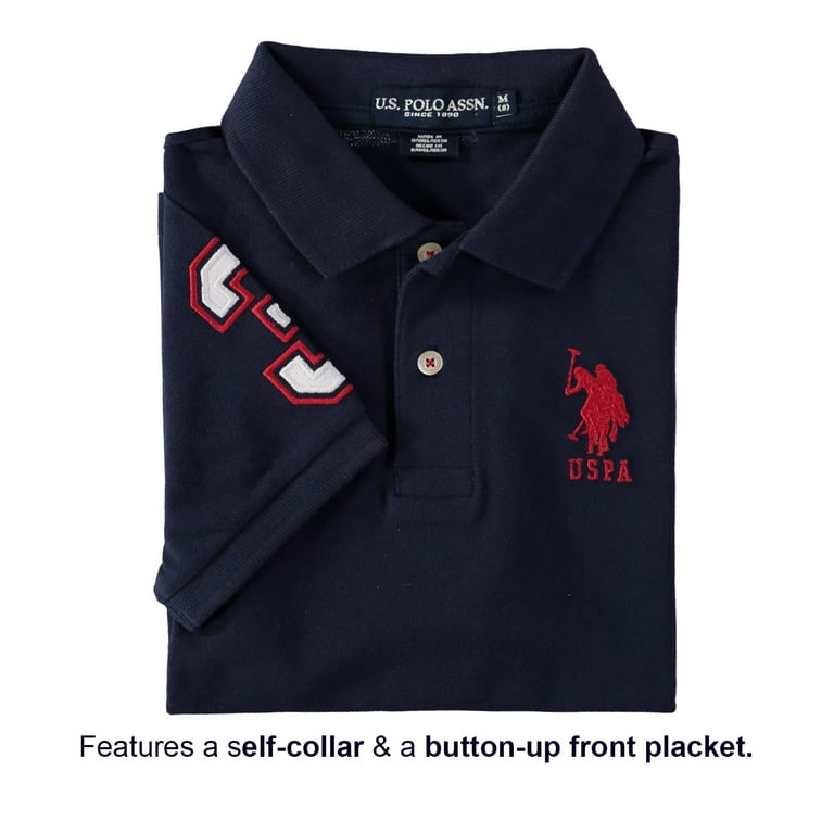 U.S. Polo Assn. Boys 4-20 Short-Sleeve Classic Polo Shirt U.S. Polo Assn. Boys 4-20 Short-Sleeve Classic Polo Shirt