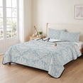 King Quilt Bedding Set Retro Ethnic Wind Floral Patterns Breathable ...