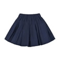 Lutiedan Girls Mini School Uniform Skirts High Waisted Pleated Skirt ...