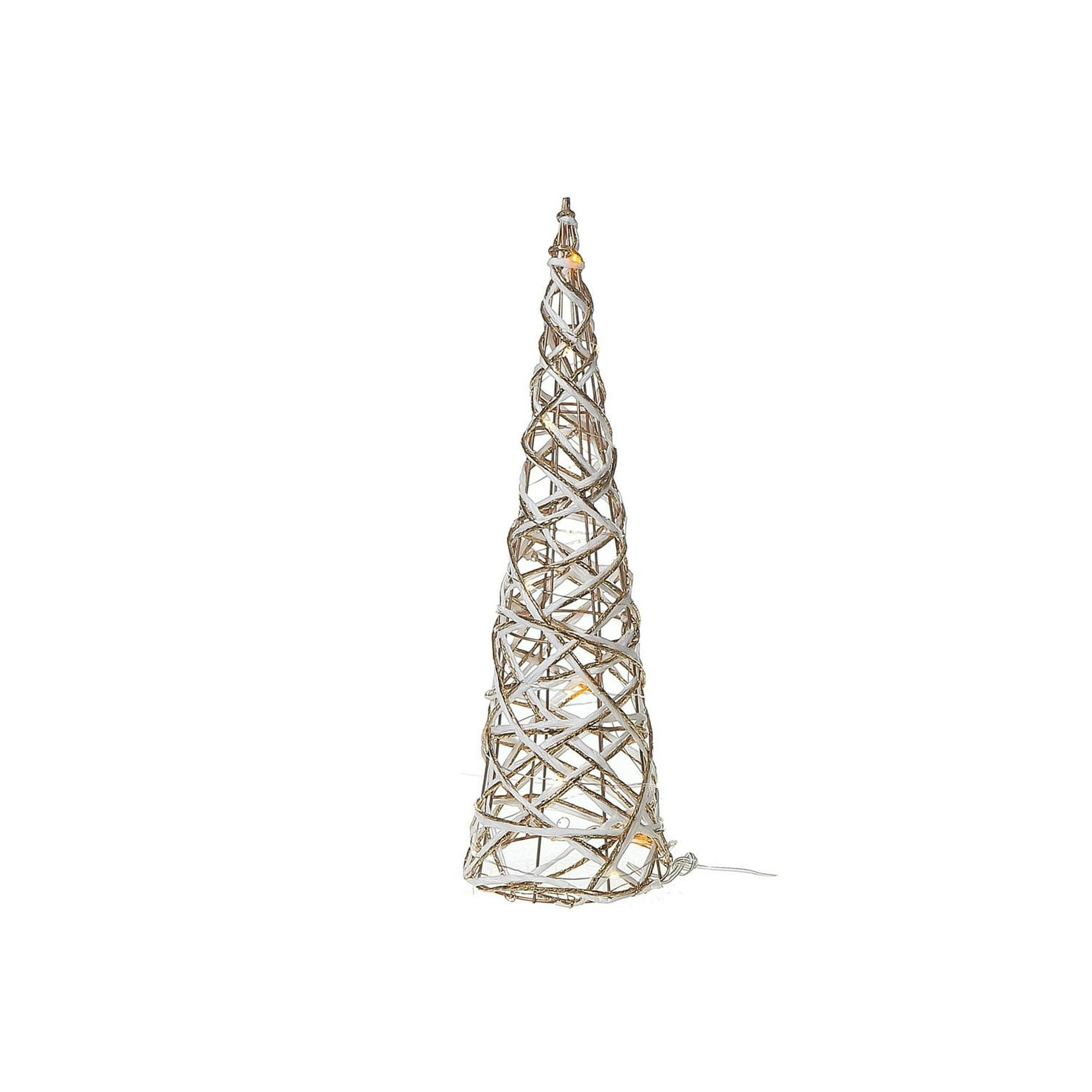 Click here for Ih Casadécor Led White And Gold Paper Cone Tree La... prices