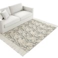 Bedroom Rug Carpet 3'x 5', Natural Trees Washable Floor Carpet with ...