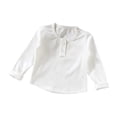 Cethrio Girls Long Sleeve Tops, Pullover Basic Crew Neck Casual Kids ...