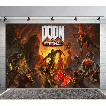 7x5FT Halloween Decoration Horror Classic Movie Character Backdrop ...