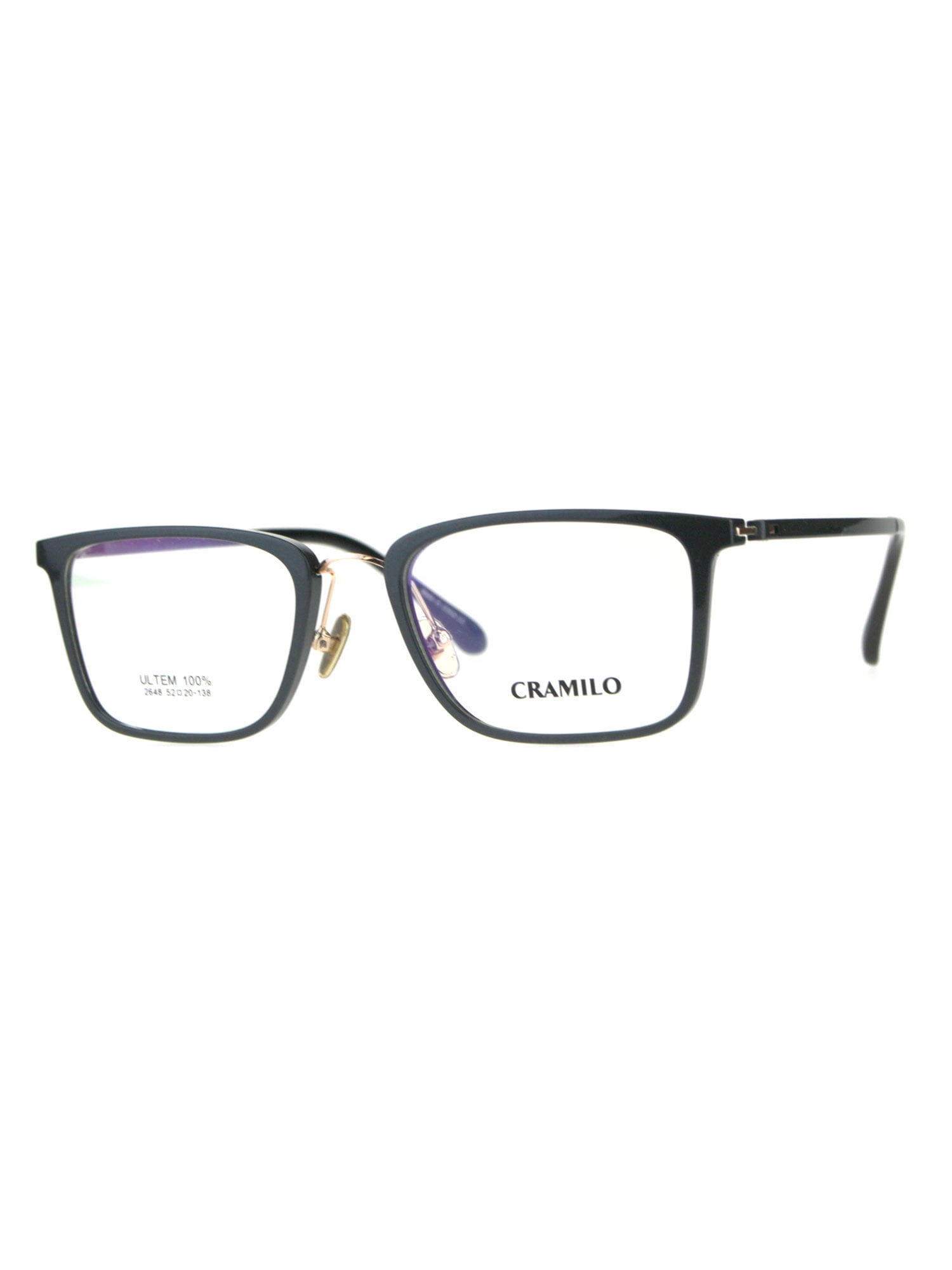 Optical Quality Rectangular Minimal Designer Eyeglasses Frame Slate ...