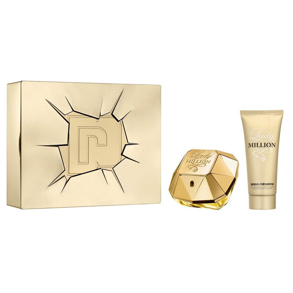 Set de Perfume Paco Rabanne Lady Million 100ml SET M052 - S017 ...
