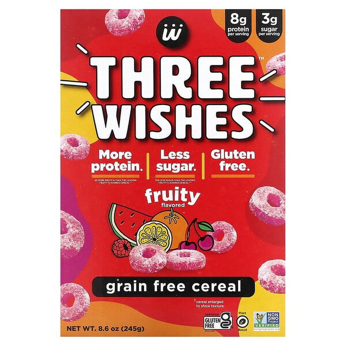 Click here for Three Wishes  Grain Free Cereal  Fruity  8.6 Oz (2... prices