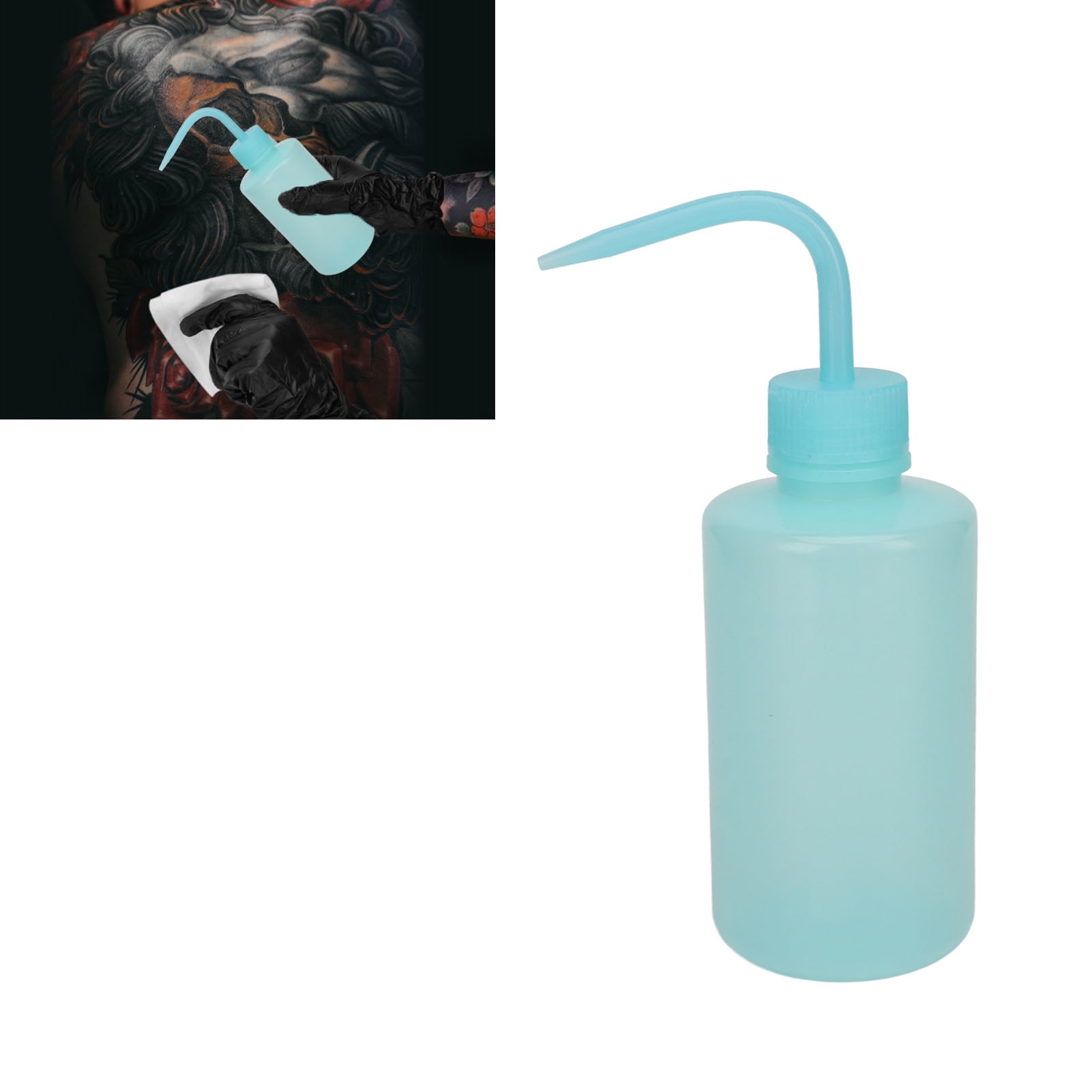 6 Botellas de Lavado de Seguridad de 250 ml, Botella de PlásStico Con ...
