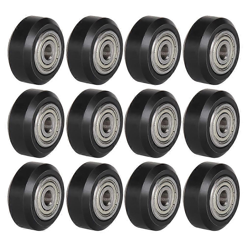 12pcs Printer POM Pulley Wheels Printer Plastic Bearing Pulley Printer ...