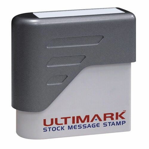 ORIGINAL, Ultimark Pre-inked Message Stamp, 3/8 X 1-3/8 Inch Imprint, Blue Ink - Walmart.com