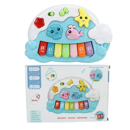 Baby Piano Toy Cute Animal Button Beautiful Sound Quality Standard Tone ...