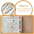 Alphabet Index Stickers File Tabs Flags for Binders Emblems Bookmarker ...