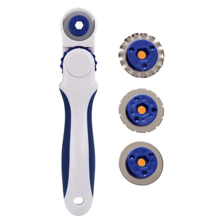 Portable 28mm Rotary Circle Cutter Fabric Cutting Tool ABS for DIY ...