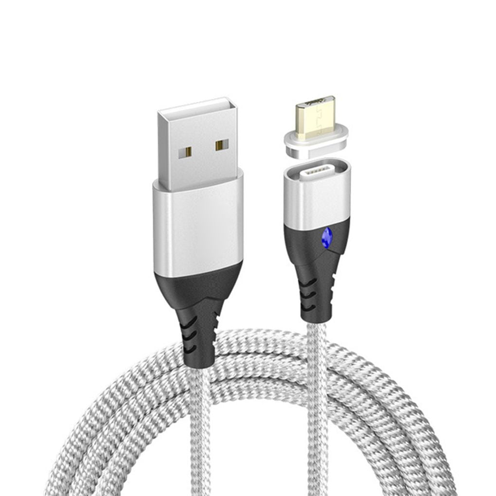 homeholiday Magnetic Charging Cable Line Micro USB Type C 8 Pin Magnet ...