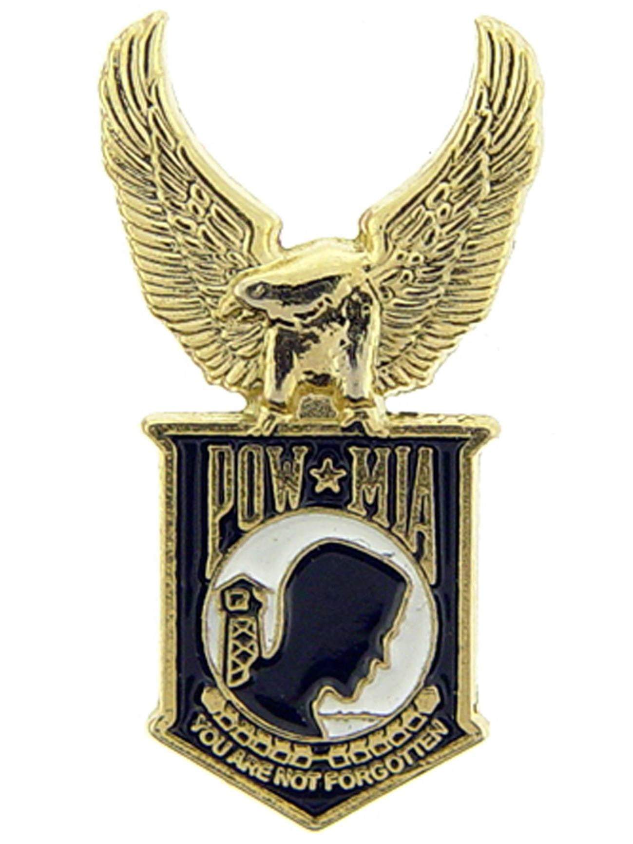 POW MIA with Eagle Wings Pin 1" - Walmart.com