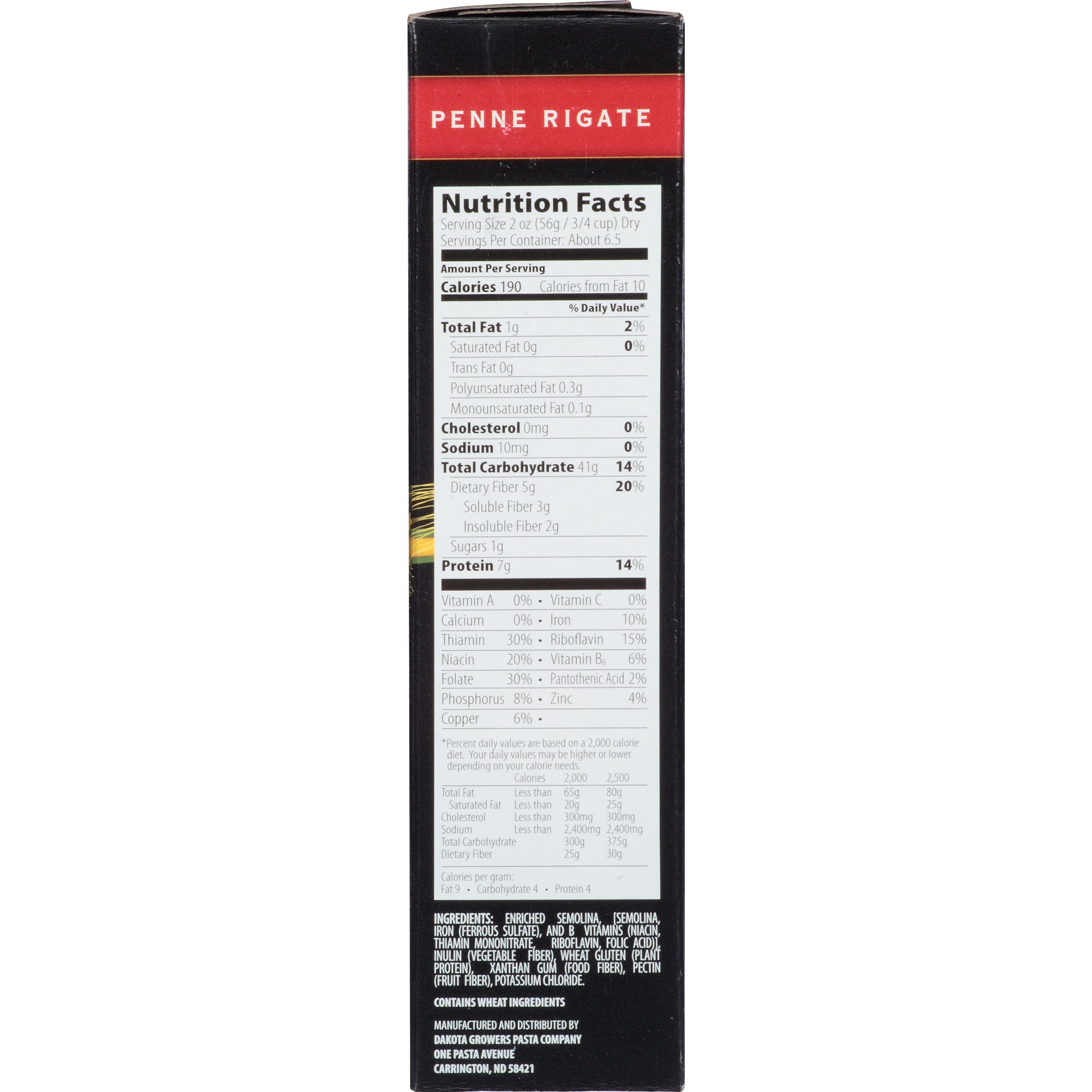 Dreamfields Pasta Nutrition Info | Besto Blog