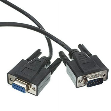 StarTech.com 1m Black DB9 RS232 Serial Null Modem Cable F/F - Walmart.com