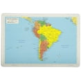 Painless Learning Educational Placemats For Kids Laminated Mexico ...