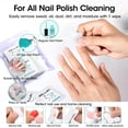 Gellen Nail Prep Kit, Professional Manicure Tools Set with 50PCS Nail ...