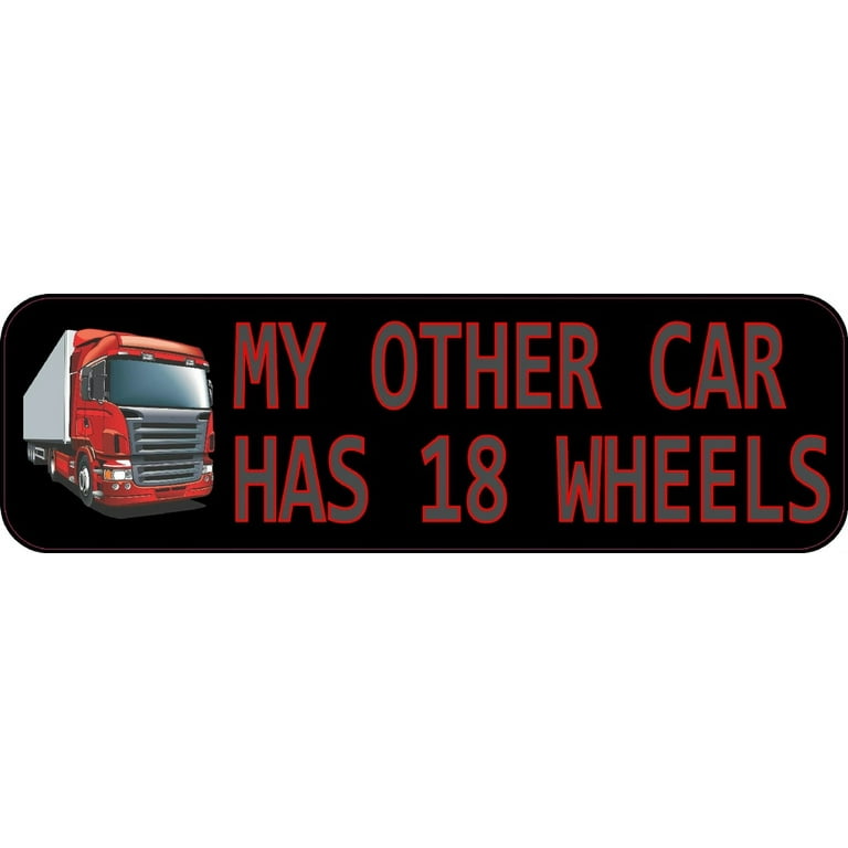 18 Wheeler Decal