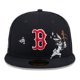 Men's New Era Navy Boston Red Sox Looney Tunes Bugs Bunny 59FIFTY ...