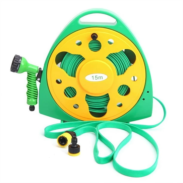 15M Portable Garden Hose Kit, Expandable Watering Hose with 7 Spray ...