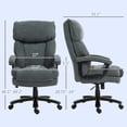 Big and Tall Executive Office Chair, Up to 450 lbs. Heavy Duty Desk ...