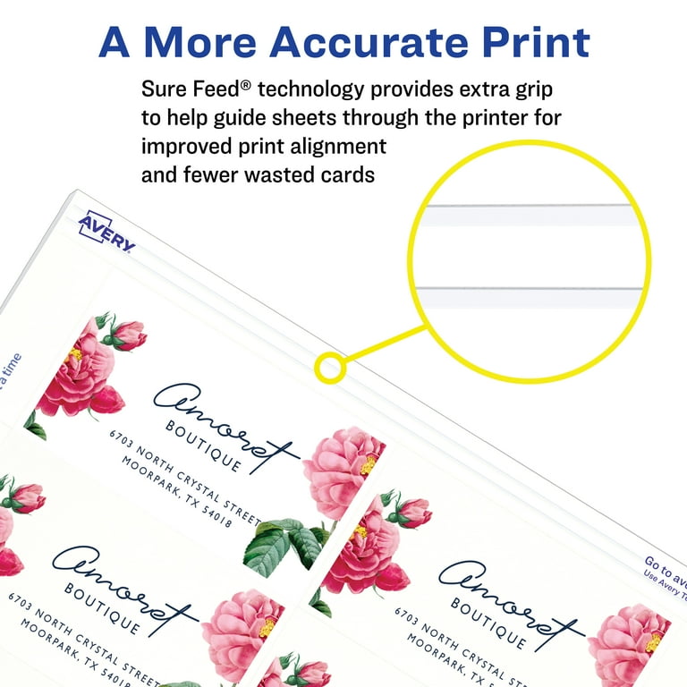 Avery Business Card Template 8871