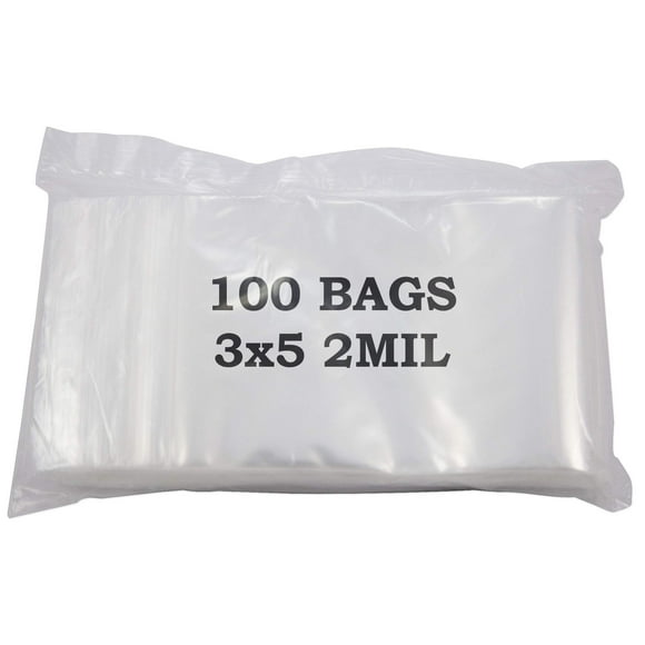 3x5 Reclosable Bags