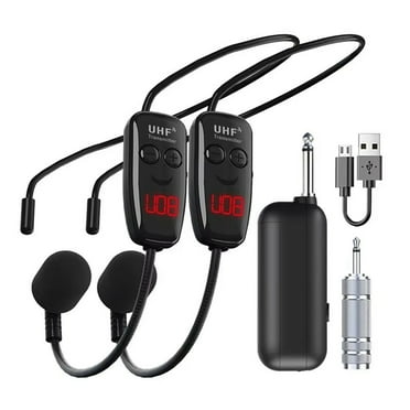 Sound Town Professional Dual-Channel UHF Handheld Wireless Microphone System with LED Display, 2 ...