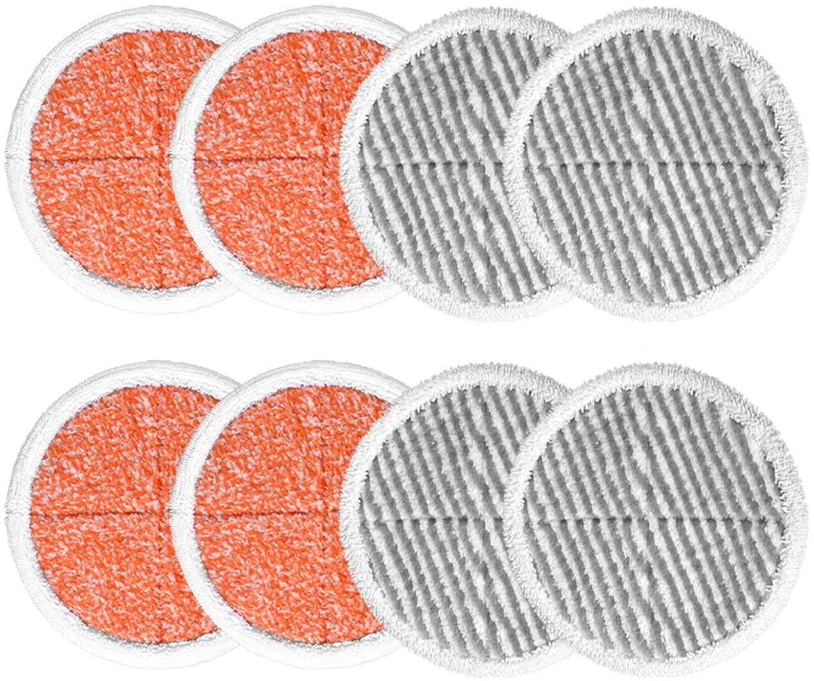 8 Pack Spin Mop Pads Replacement for Bissell Spinwave 2124, 2039, 2037 ...