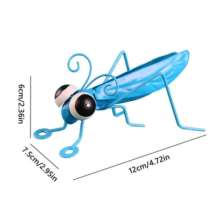 Metal Locust Ornaments Simulation Insect Insect Statue Metal Statues ...