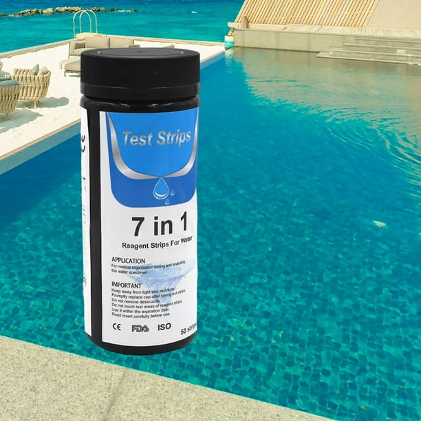Professional Water Test Strips 100 Count Swimming Pool Water Testing ...