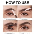 Double-Ended Eyebrow Pencil & Brush, Ultra-Fine Waterproof Tip, for ...