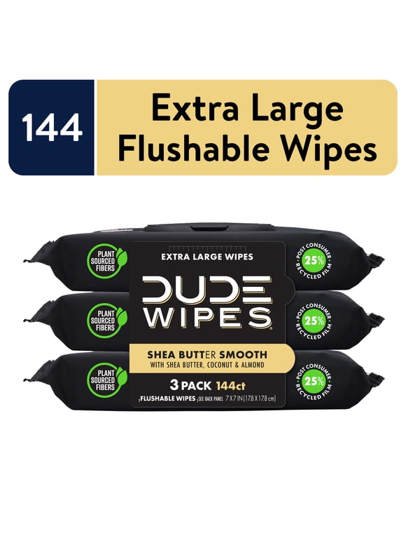Dude Wipes in Flushable Wipes - Walmart.com