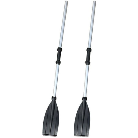 Two Aluminum Alloy Oars Equipped with Rubber Boat Reinforced Plastic ...