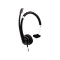 V7 Deluxe USB Mono Headset with Boom Mic HU411 - Walmart.com