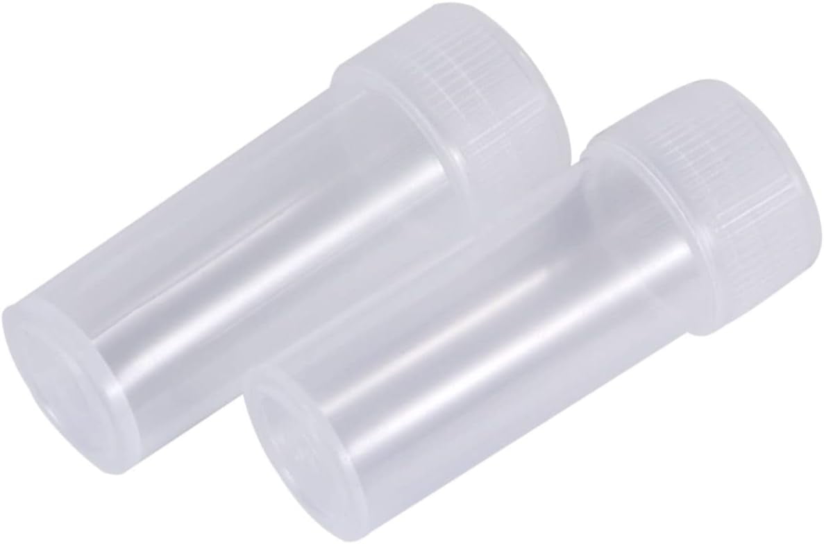 50pcs Cross Stitch Needle Bottle Clear Container Plastic Container ...