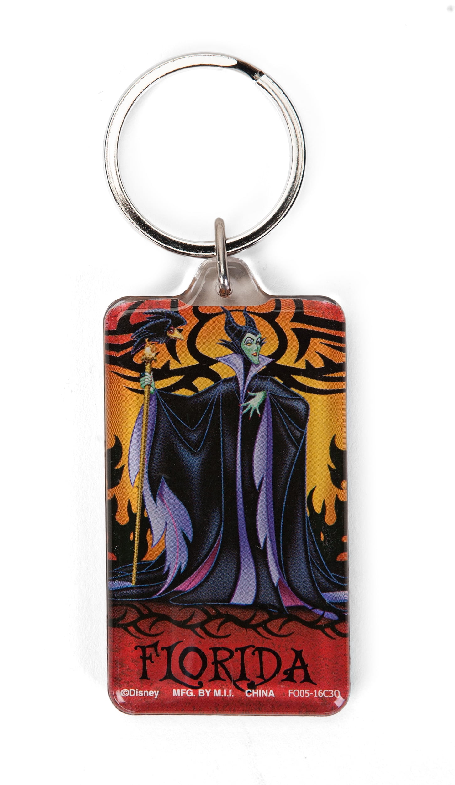 Disney Villains Florida Maleficent Lucite Keychain - Walmart.com