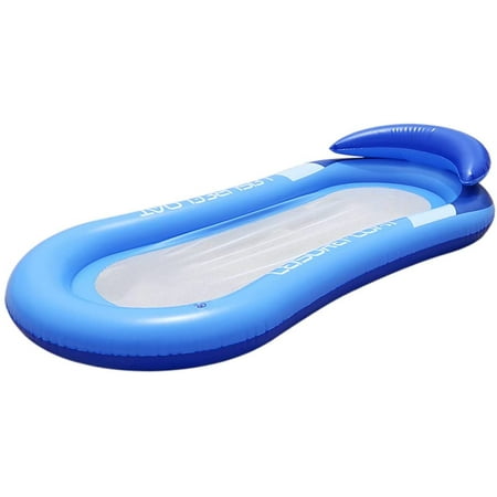Inflatable PVC Pool Float Swimming Pool Lounger Floating Hammock Raft ...