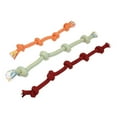 Mammoth Flossy Chews EXTRA Cottonblend 4 Knot Tug Rope Dog Toy ...
