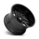 Fuel D741 Runner 22X8.25 8X200 -202Et 125.1Cb Gloss Black Milled Wheel ...