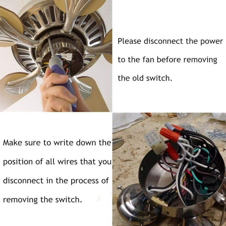 Hunter Ceiling Fan Light Pull Switch | Shelly Lighting