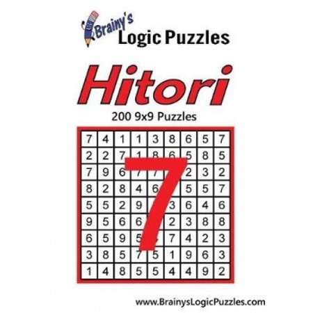 Brainy's Logic Puzzles Hitori #7: 200 9x9 Puzzles | Walmart Canada